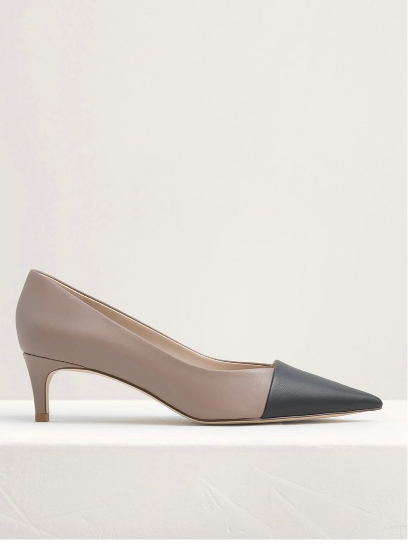 Pedro Leather Cap Toe Pumps, Women's Fashion, Footwear, Heels on Carousell