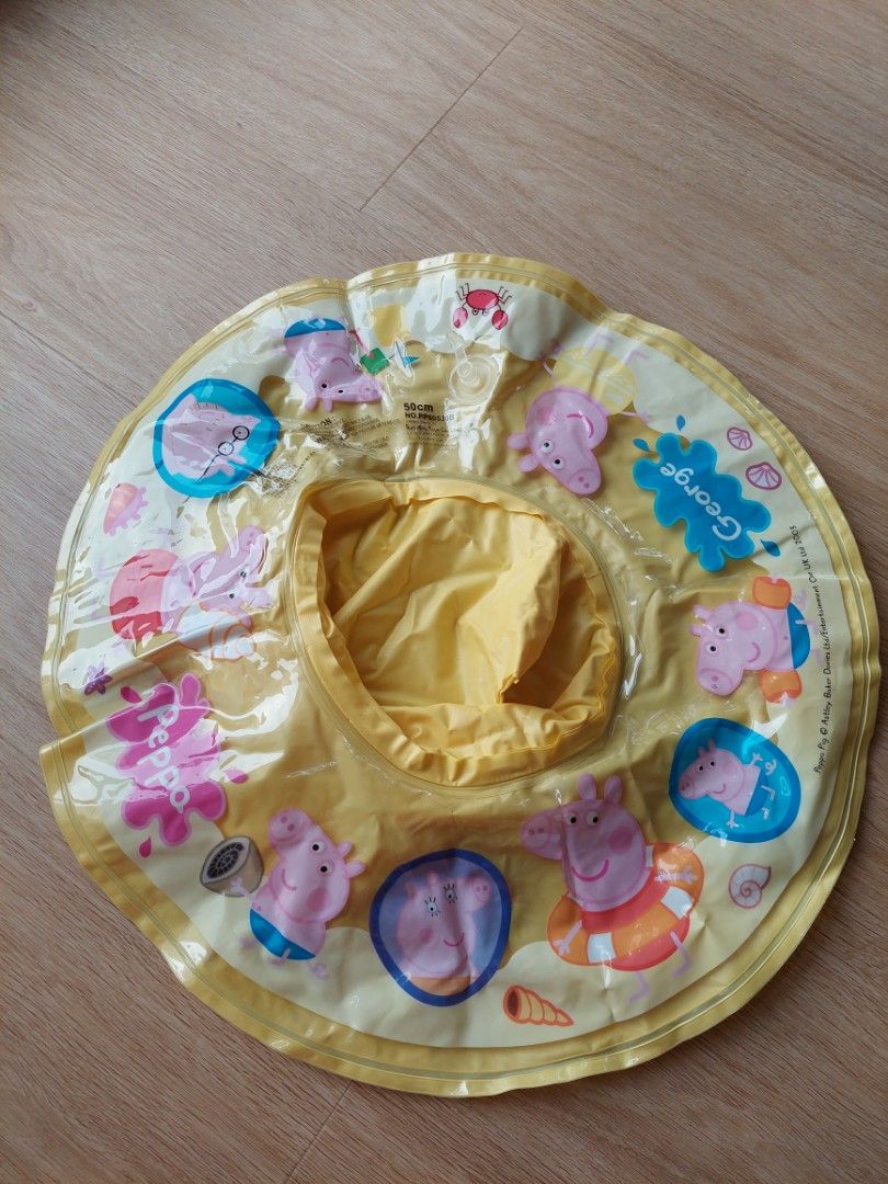 Peppa Pig swim ring 50cm, Babies & Kids, Infant Playtime on Carousell