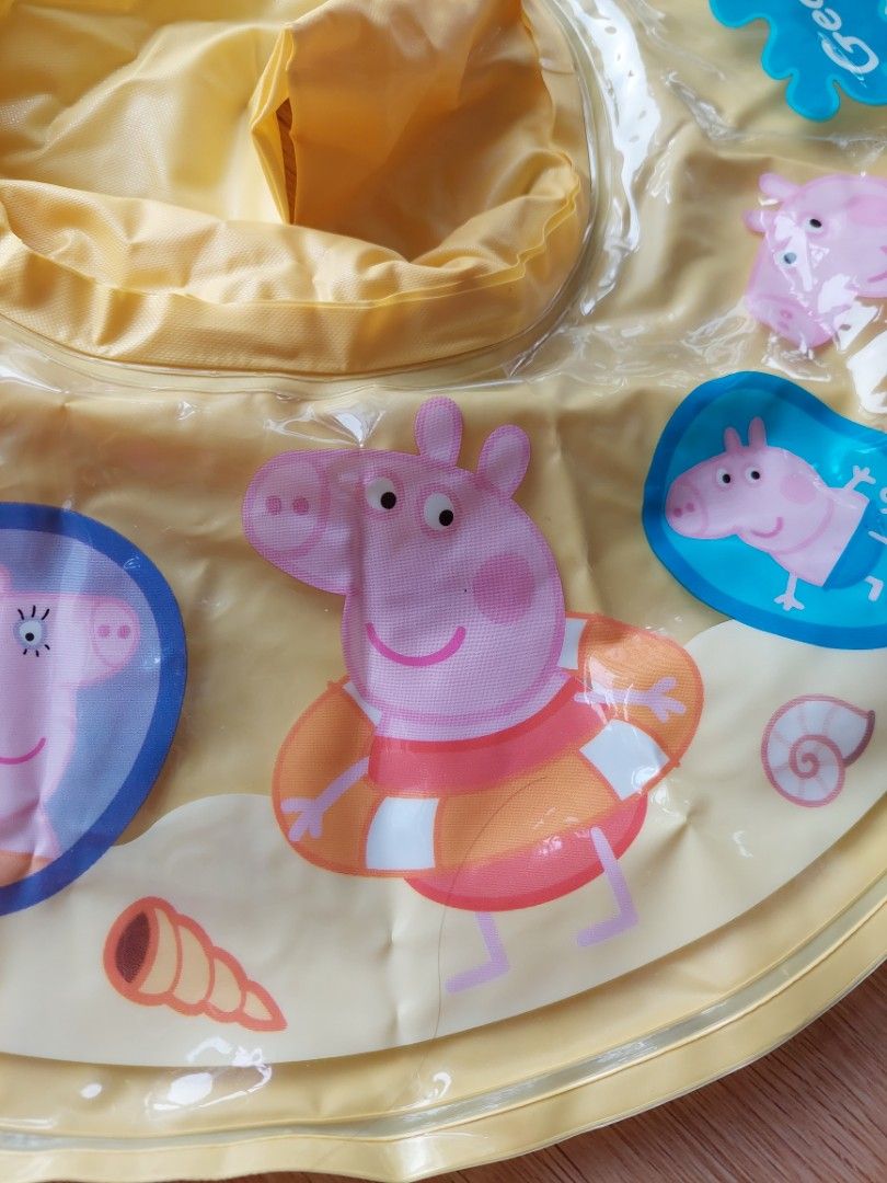 Peppa Pig swim ring 50cm, Babies & Kids, Infant Playtime on Carousell