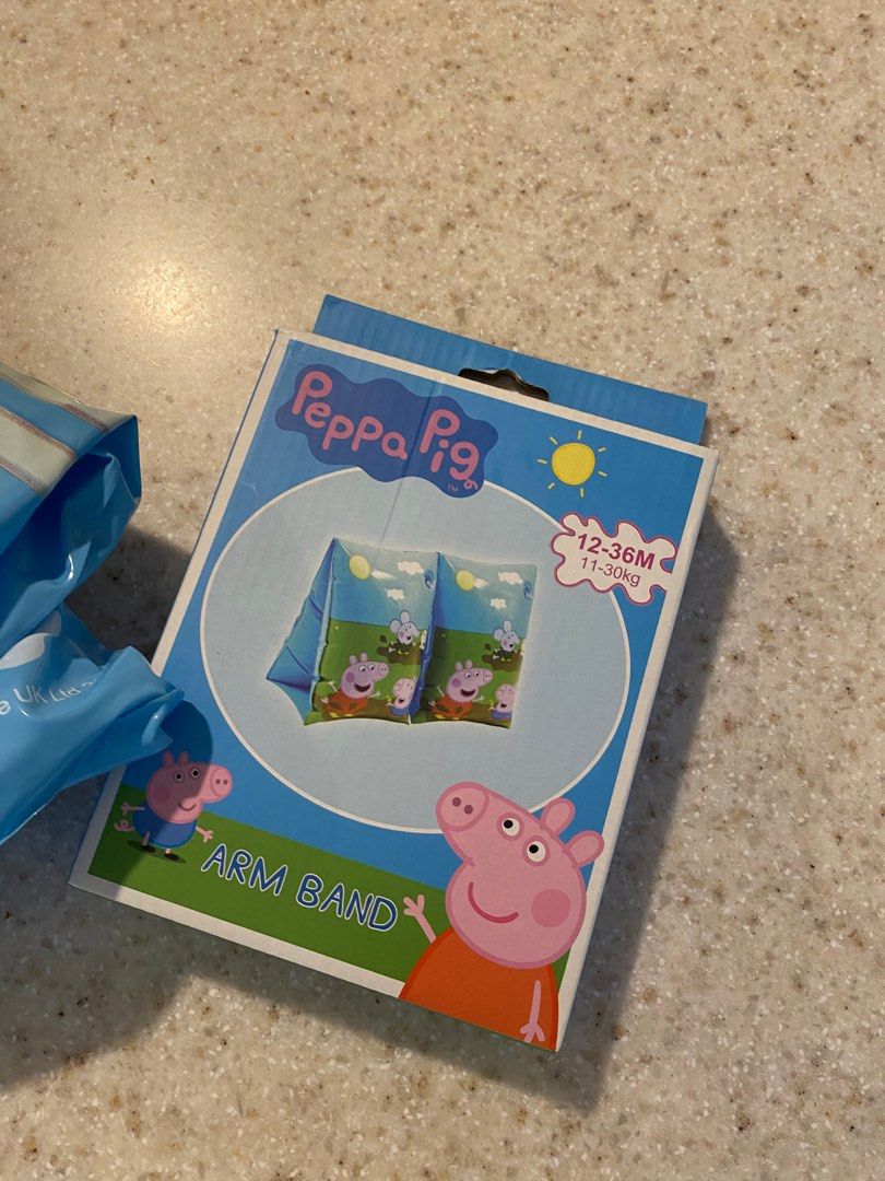 Peppa pig Swim Ring (swim float ), Babies & Kids, Infant Playtime on ...