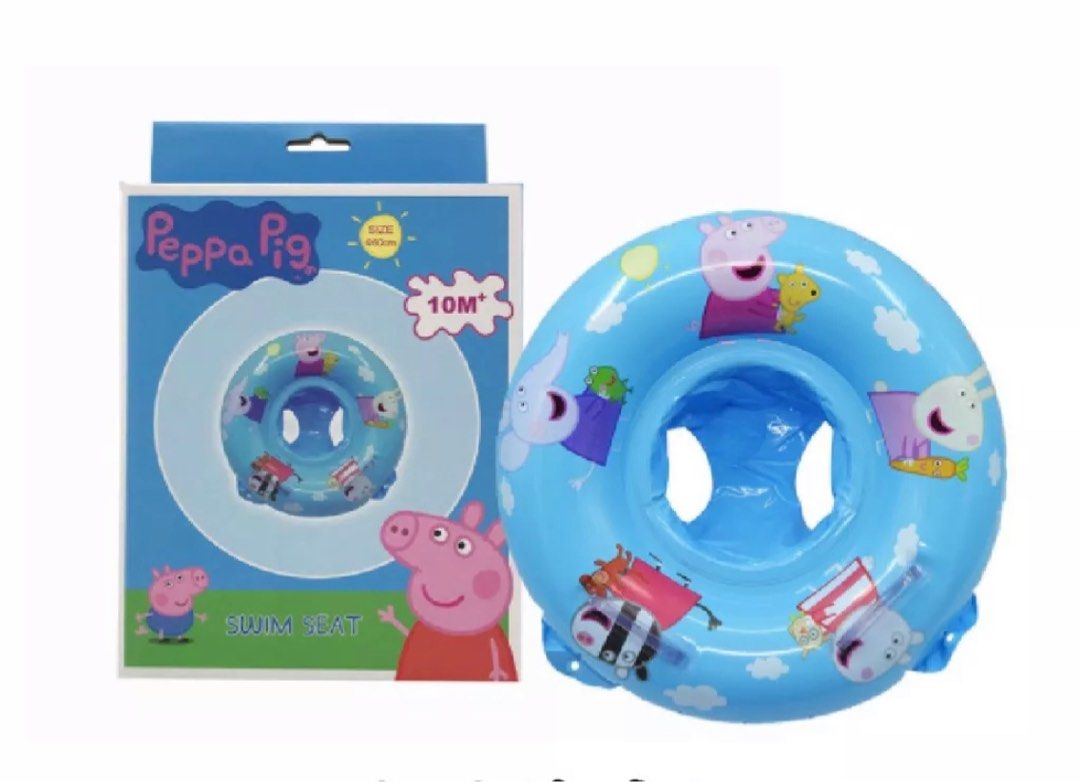 Peppa pig Swim Ring (swim float ), Babies & Kids, Infant Playtime on ...