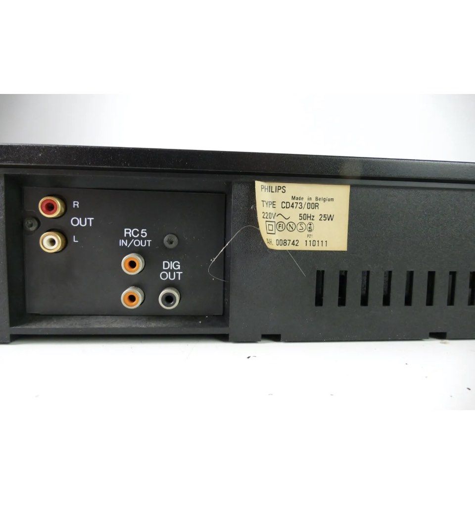 Philips CD 473 CD Player Compact Disc TDA1541 / SAA7220, 音響器材, 音樂播放裝置 ...