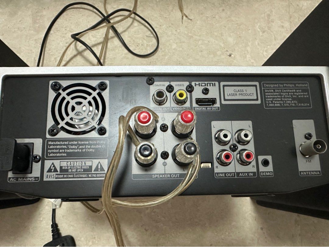 Philips DVD component Hi-Fi System DCD7010, Audio, Soundbars, Speakers ...