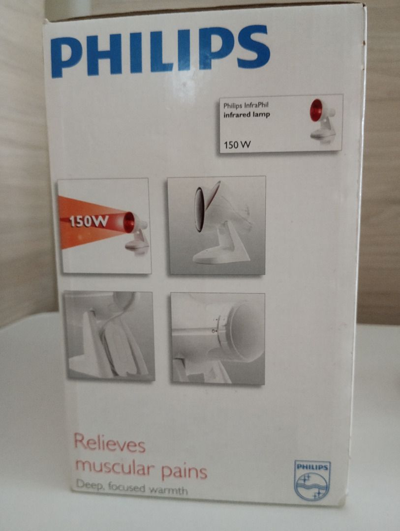Philips InfraPhil Infrared Lamp HP3616, Health & Nutrition, Medical ...