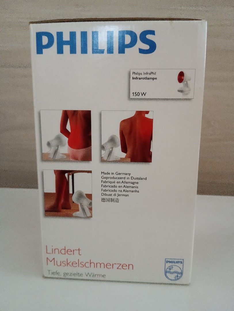 Philips InfraPhil Infrared Lamp HP3616, Health & Nutrition, Medical ...