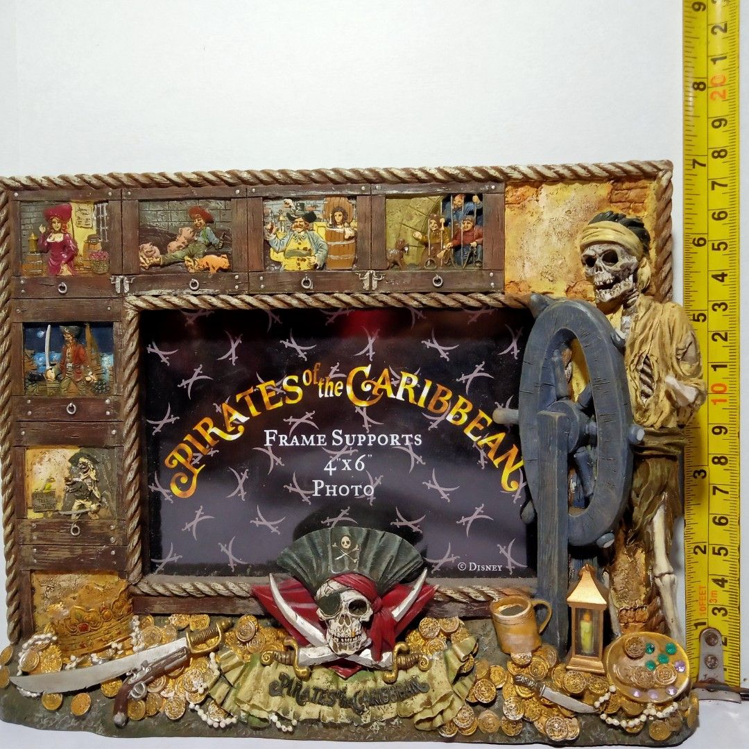 PIRATES OF THE CARIBBEAN Disney Photo Frame 4 x 6 inches on Carousell