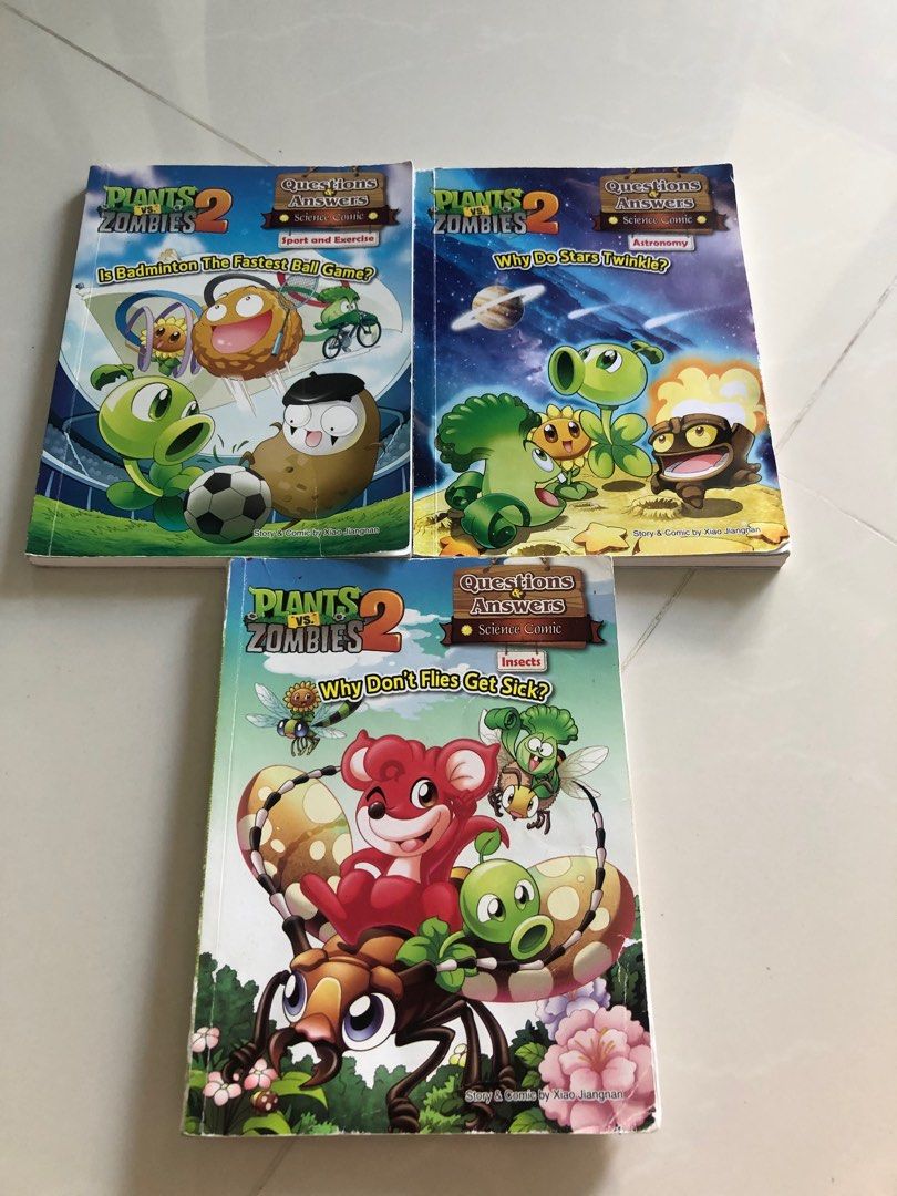 Plants vs Zombies Q&A, Hobbies & Toys, Books & Magazines, Children's ...