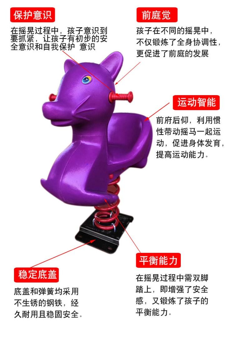 Playground Outdoor Kindergarten Tadika Children Kid Spring Plastic Park ...