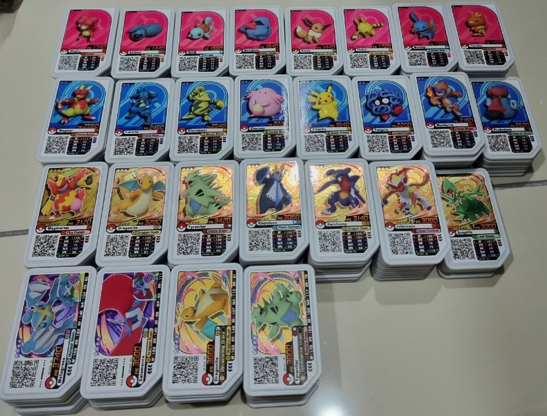 Pokemon Gaole Cards - 1,2,3,4 Stars, Hobbies & Toys, Toys & Games on ...