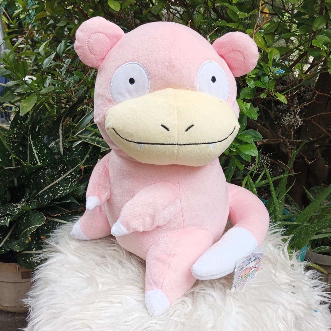POKEMON Slowpoke Sitting Plush Toy on Carousell