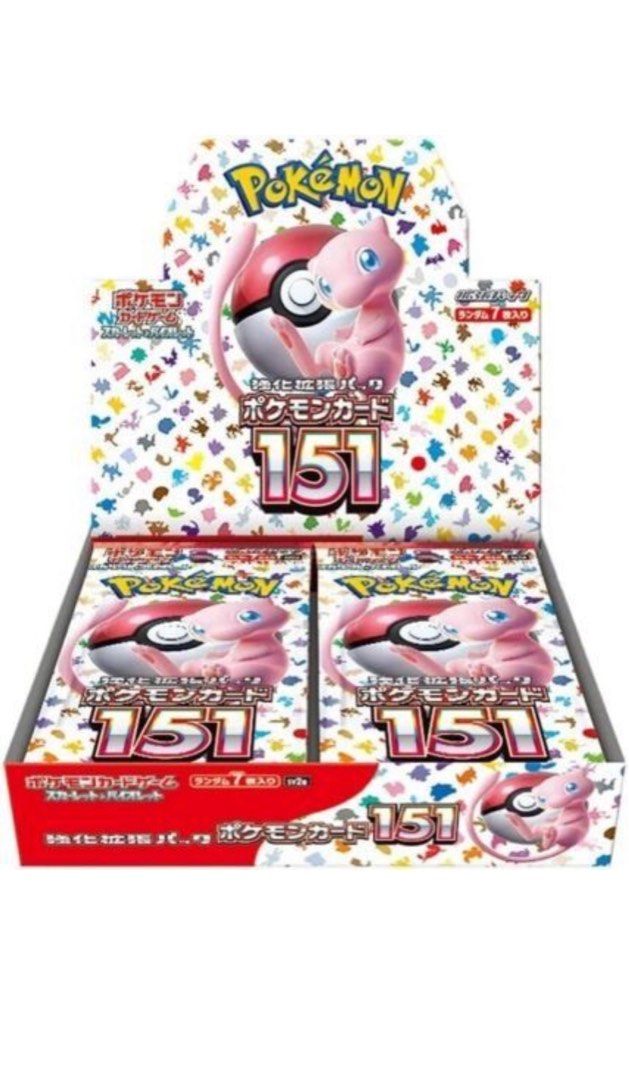 Pokemon 151 packs, Hobbies & Toys, Toys & Games on Carousell