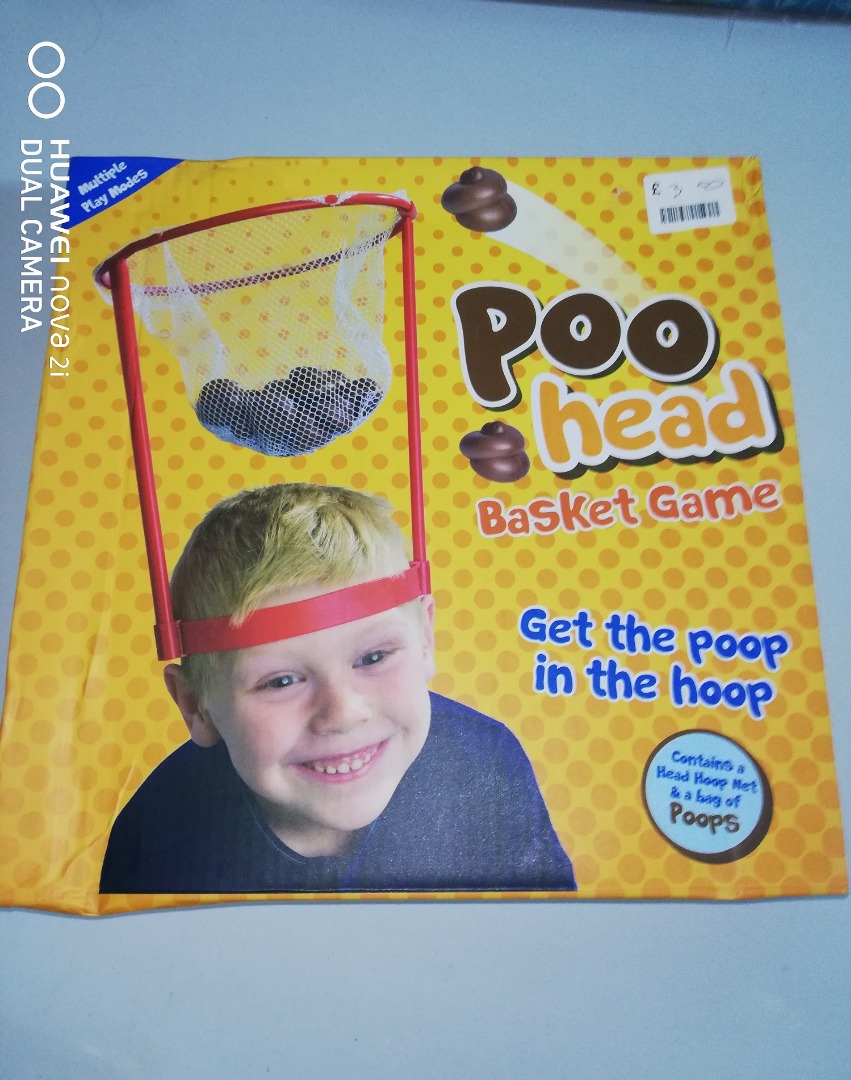 Poo Head Basket Game on Carousell