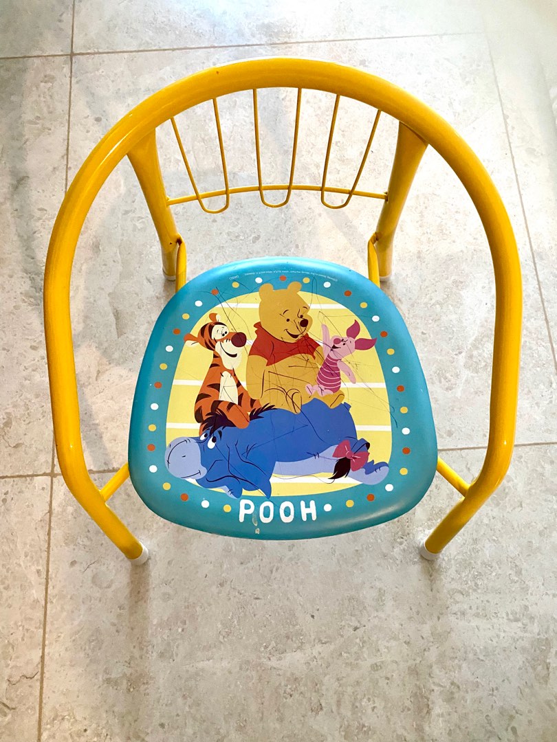 Pooh baby chair. Farting chair. Sound chair. Desk chair., Babies & Kids ...