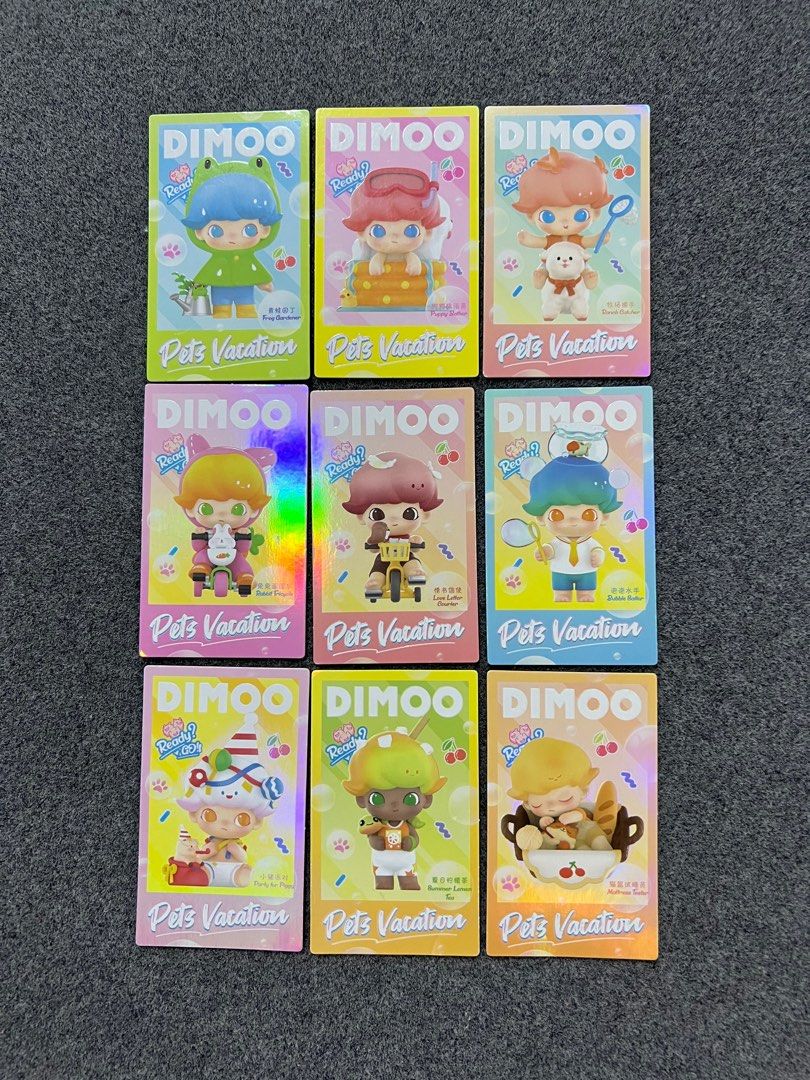 Popmart Dimoo Pets Vacation, Hobbies & Toys, Toys & Games on Carousell