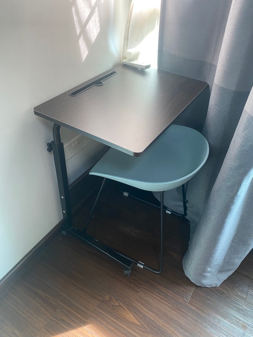 Portable table and chair, Furniture & Home Living, Furniture, Tables ...