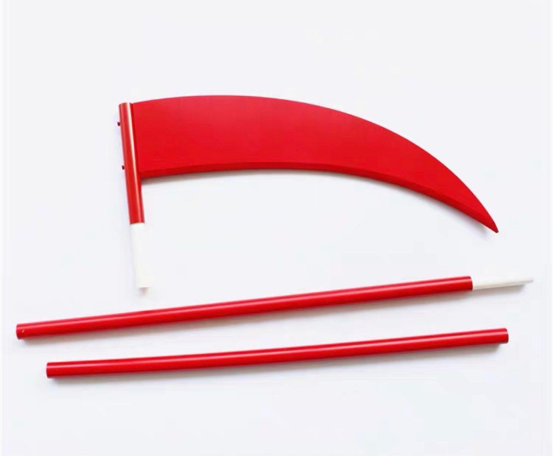 Power Chainsaw Man CSM cosplay scythe red prop toy detachable, Hobbies ...