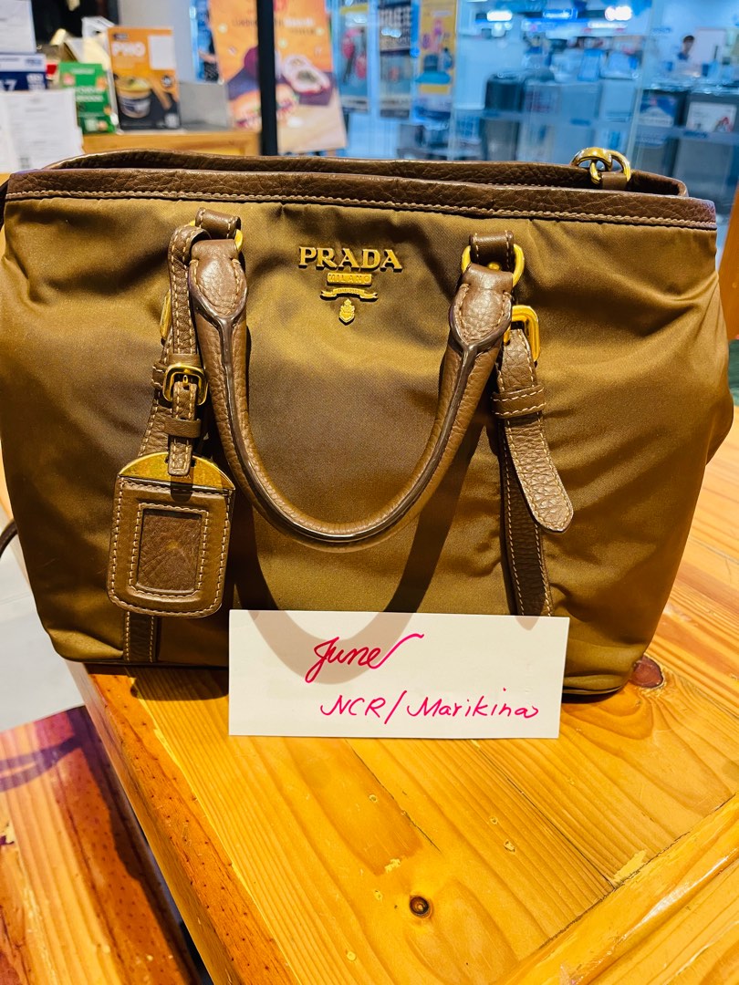 Prada nylon - two way on Carousell