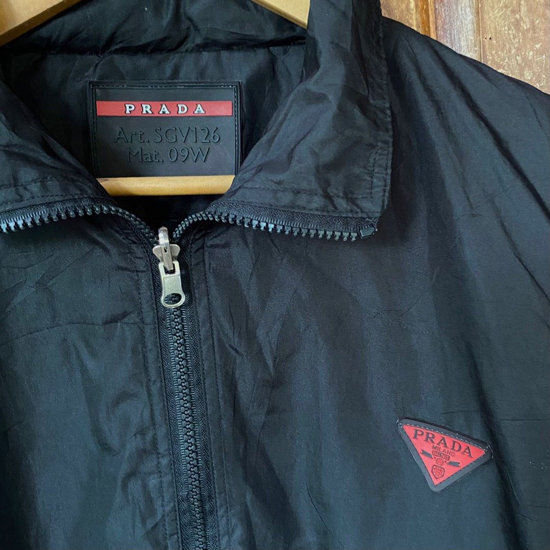PRADA WINDBREAKER JACKET on Carousell