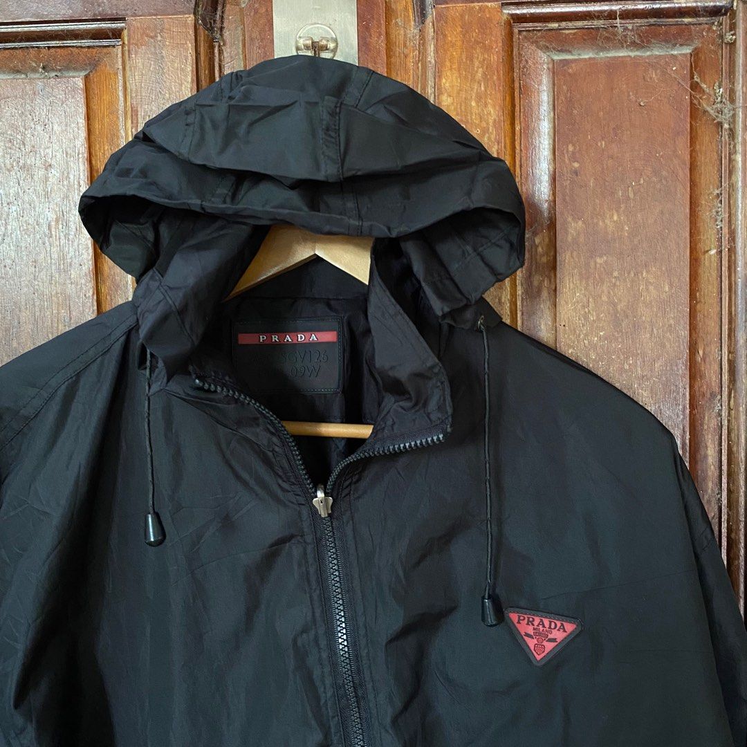 PRADA WINDBREAKER JACKET on Carousell