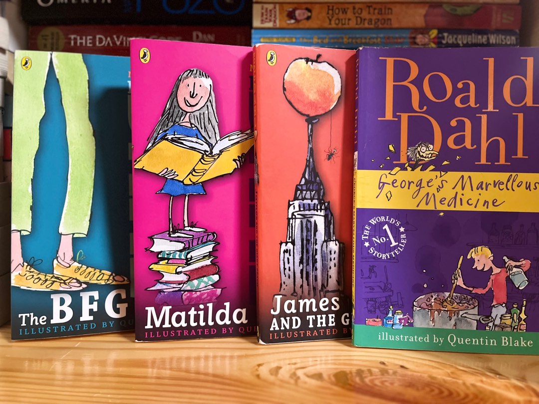 Preloved Roald Dahl Books Bundle #5, Hobbies & Toys, Books & Magazines ...
