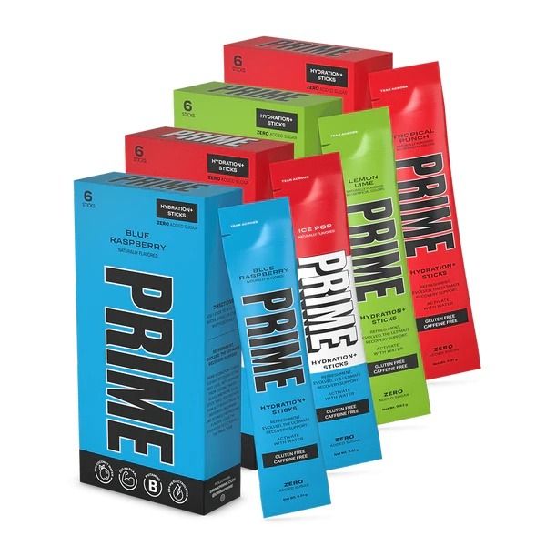 Prime Hydration+ Electrolyte Powder Sticks/Sachets, Food & Drinks ...
