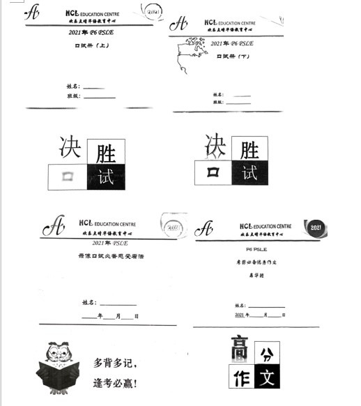 2023 PSLE Chinese Oral and Compo Essays revision notes Pri School ...