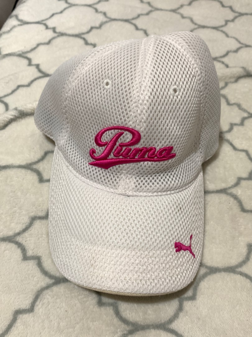 Puma Pink Cap on Carousell