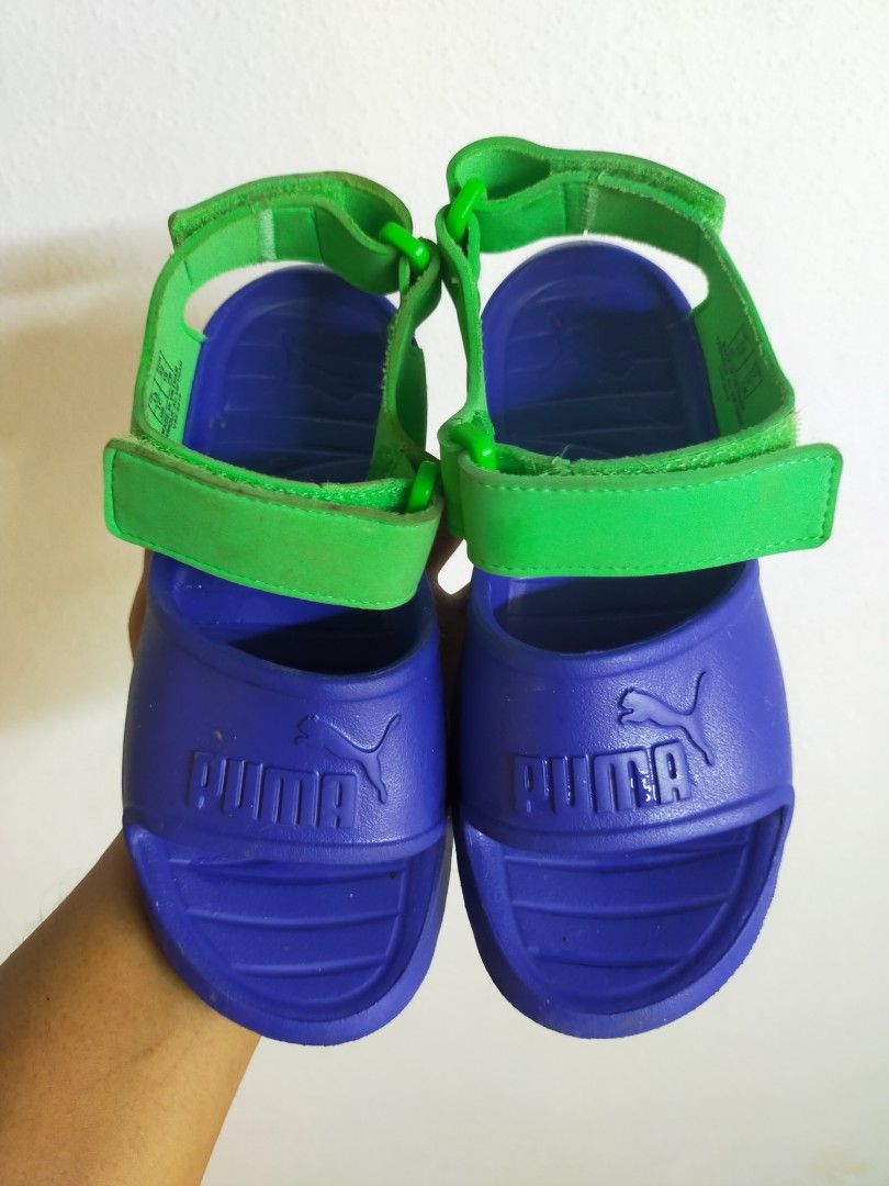 Puma sandal kids, Babies & Kids, Babies & Kids Fashion on Carousell