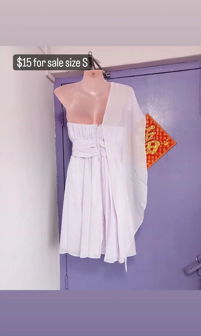 Purple toga short dress, Women's Fashion, Dresses & Sets, Dresses on ...