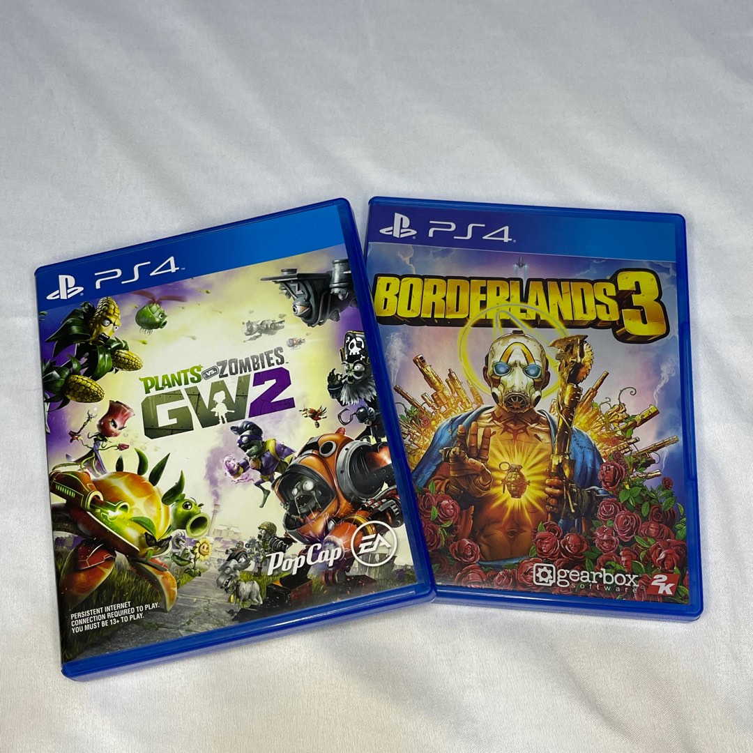 PVZ Garden Warfare 2 & Borderlands 3 PS4 games, Video Gaming, Video ...