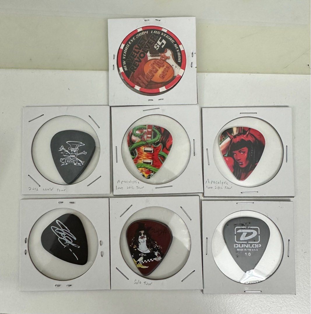 Rare Slash (Guns & Roses, Velvet Revolver, Slash) Signature Tour Used ...