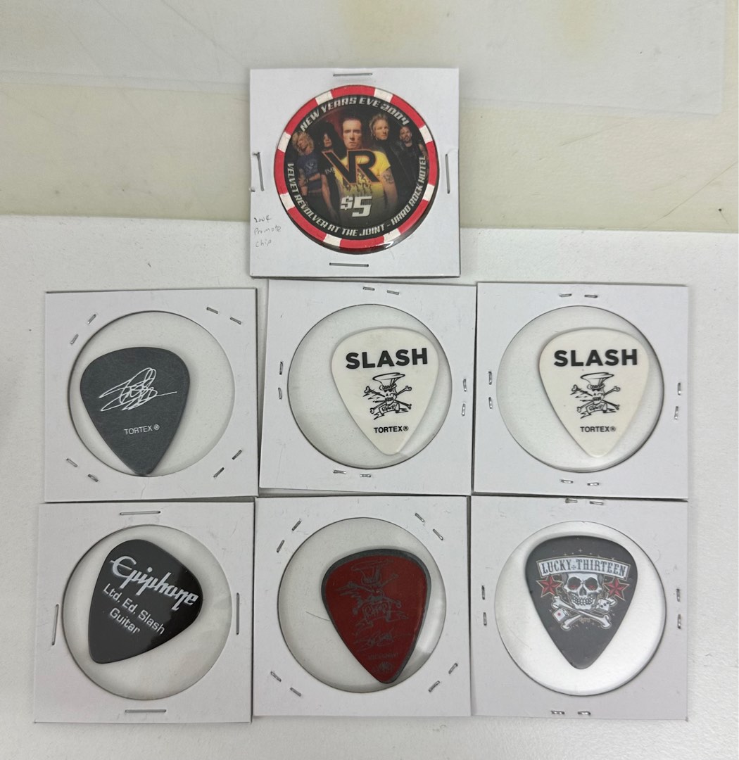 Rare Slash (Guns & Roses, Velvet Revolver, Slash) Signature Tour Used ...