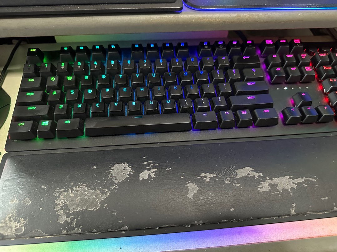 Razer Huntsman Elite (Purple/Clicky) Mechanical keyboard, Computers ...