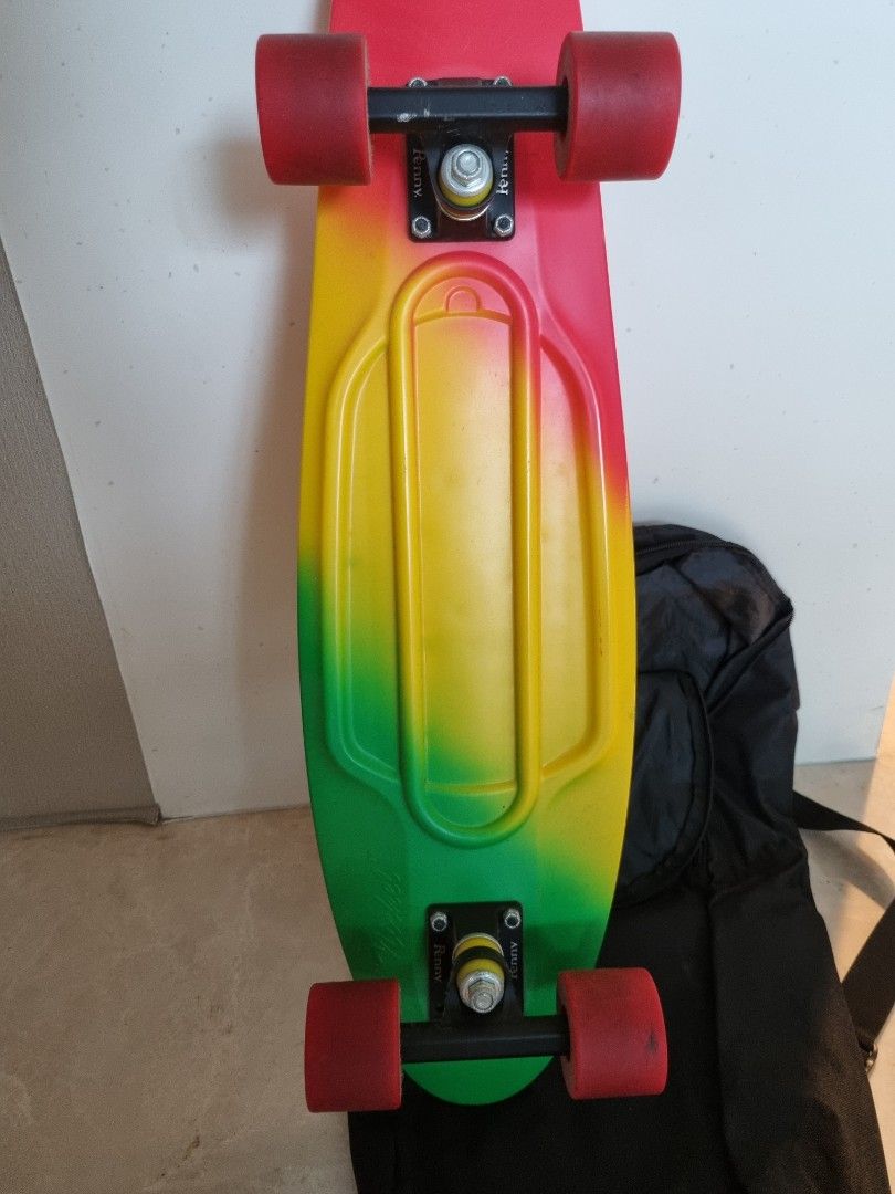 Red, Yellow, Green 27" Penny Board, Sports Equipment, Sports & Games ...