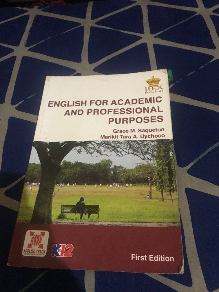 Rex Bookstore: EAPP - English For Academic and Professional Purposes ...