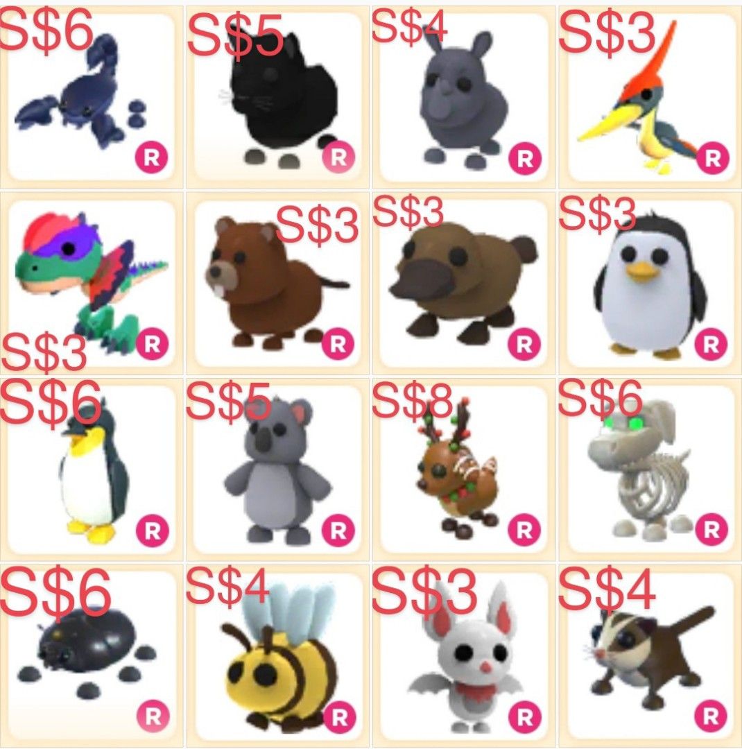 Roblox Adopt Me Pet, Video Gaming, Gaming Accessories, In-Game Products ...