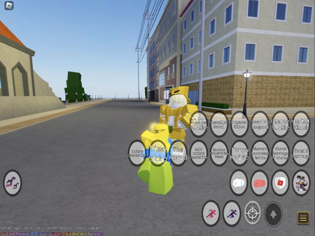 roblox yba twoh female v1 (S tier) (unob), 興趣及遊戲, 玩具 & 遊戲類 - Carousell