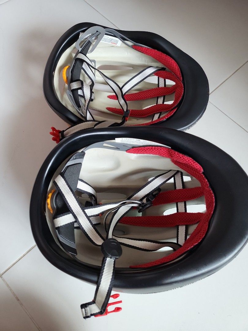 Safety Helmets & multiple pairs of knee + wrist guards, Sports ...