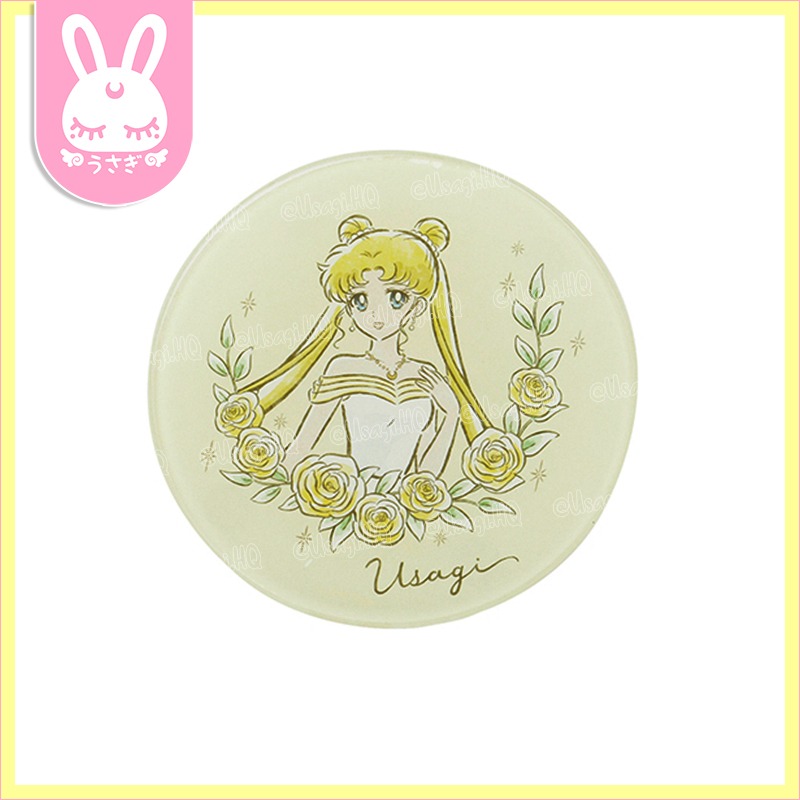 Sailor Moon Cosmos x 3 Coins Collaboration Glass Coaster - Usagi ...