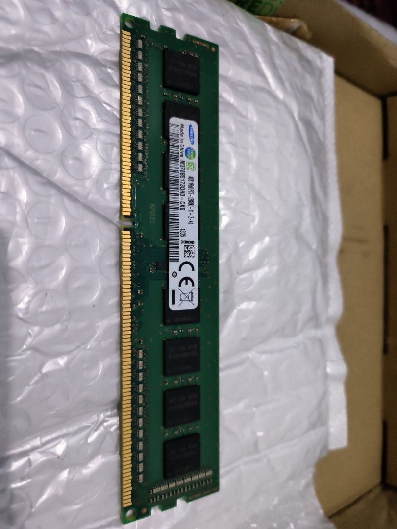 Samsung 4GB 1Rx8 PC3-12800U, Computers & Tech, Desktops on Carousell