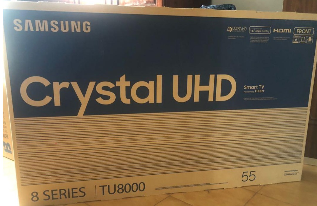 Samsung Smart TV 8 series UHD TU8000 55 inch, TV & Home Appliances, TV ...