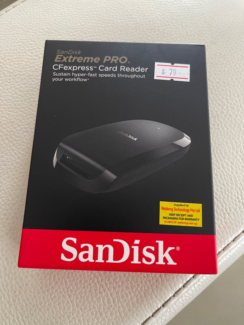 SanDisk Card Reader - CF express card, Computers & Tech, Parts ...