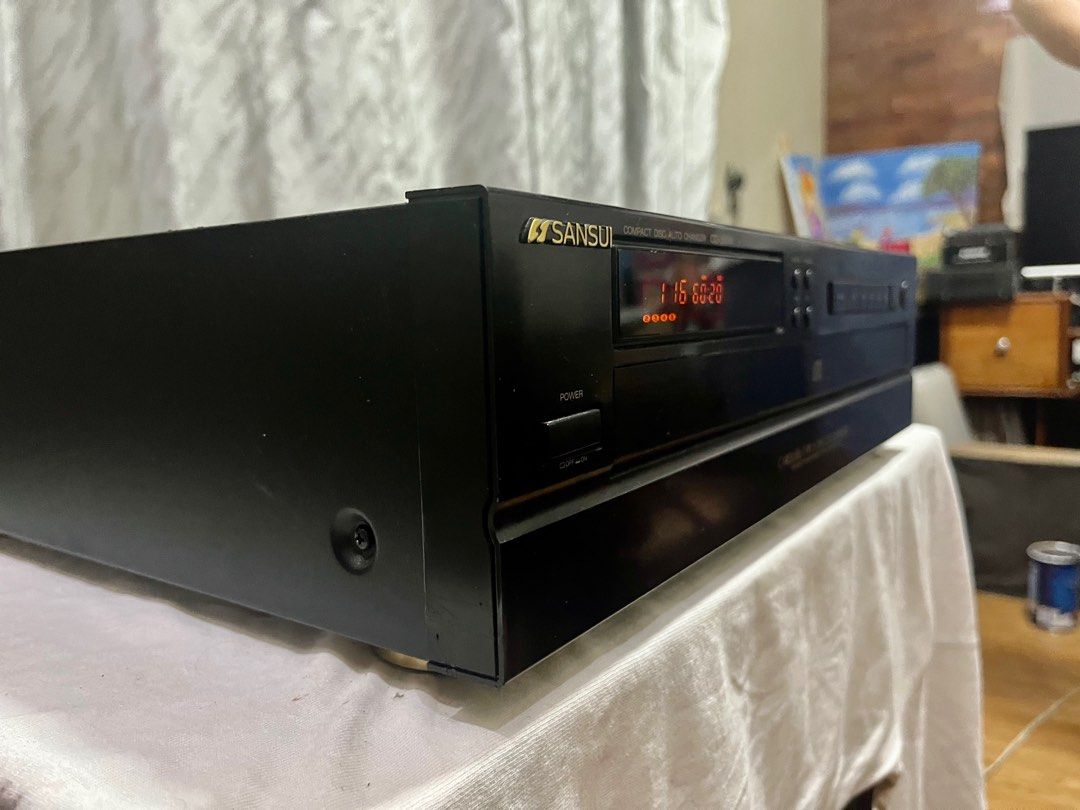 Sansui CD-390M Carousel Type 5 Disc CD Changer, Audio, Soundbars ...