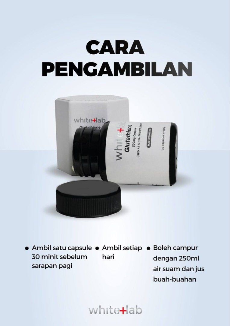 SARA ANNA Whitelab capsule, Beauty & Personal Care, Bath & Body, Body ...