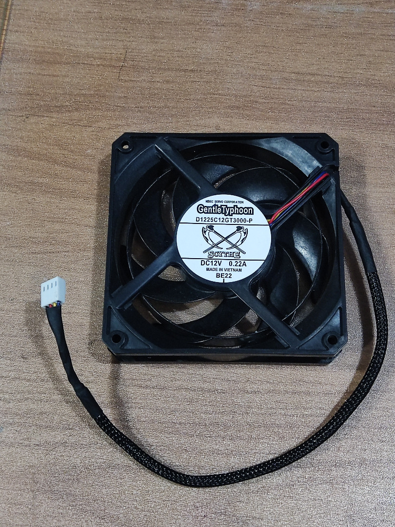 Scythe Gentle Typhoon GT Computer Fan 4 Pin 3000rpm, Computers & Tech ...