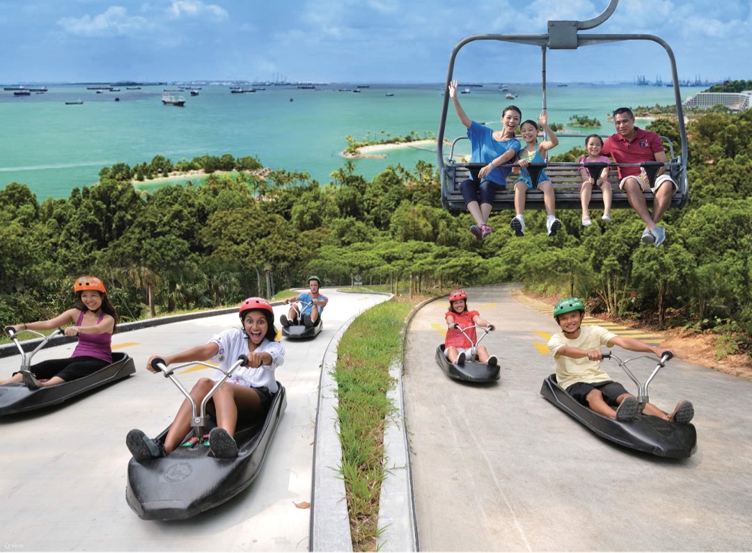 Sentosa skyline luge & sky ride tickets, Tickets & Vouchers, Local ...