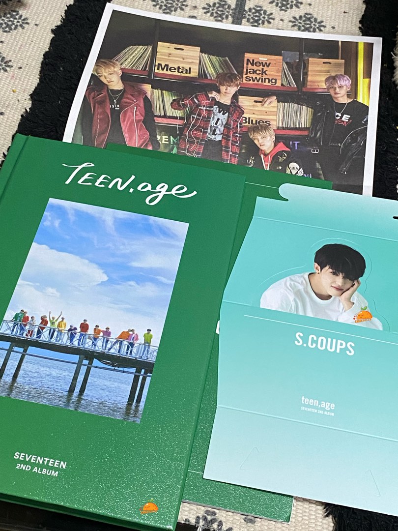 SEVENTEEN SVT Teen, Age Green album SCOUPS on Carousell