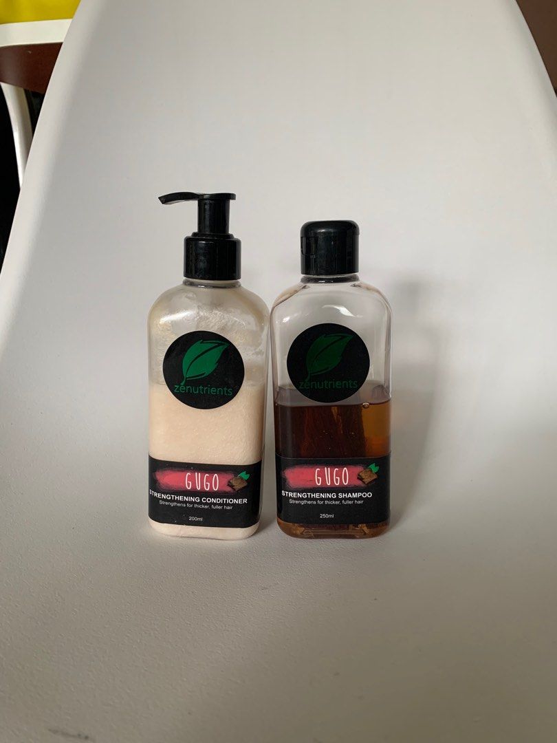 Shampoo and conditioner Zen Nutrients Gugo strengthening Sulfate free ...
