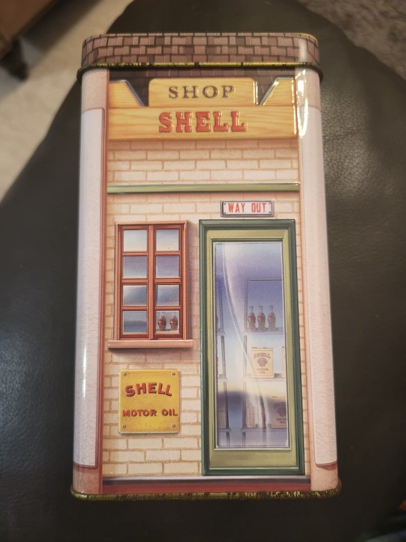 SHELL HERITAGE Metal Canisters | 125 Years Shell Malaysia 1891 * 2016 ...