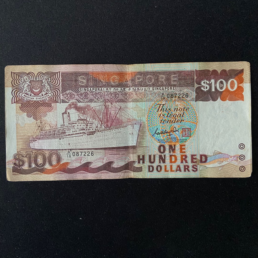 Ship Series $100 Note, Hobbies & Toys, Memorabilia & Collectibles ...